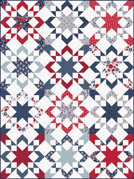 Fran Gulick Starly Quilt Pattern | Riley Blake Designs